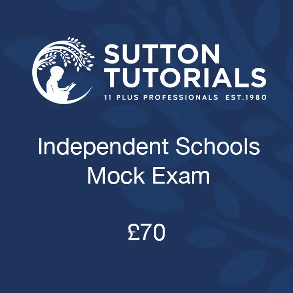Independent Schools Mock Exam September 2025